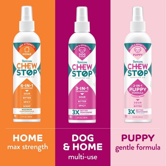 TropiClean Chew Stop Behavior Aid now available in UK | Pet Business World